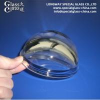China Thermal Resistance Borosilicate Glass Led Lens For Industrial Lamp for sale