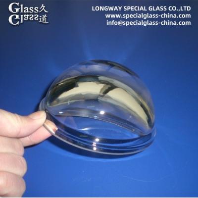 China Thermal Resistance Borosilicate Glass Led Lens For Industrial Lamp for sale