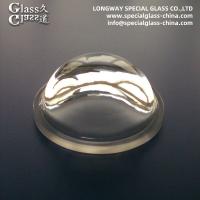 China Thermal Resistance Borosilicate Glass Led Lens For Industrial Lamp for sale