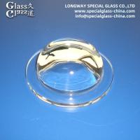 China Thermal Resistance Borosilicate Glass Led Lens For Industrial Lamp for sale