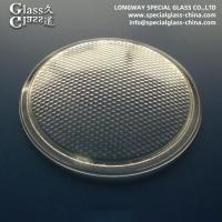 China High Temperature Resistant Borosilicate Glass Lens For Light Lamp Cover for sale