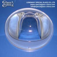China Street Light Cob Led Glass Lens From Borosilicate Glass 3.3 OEM Available for sale