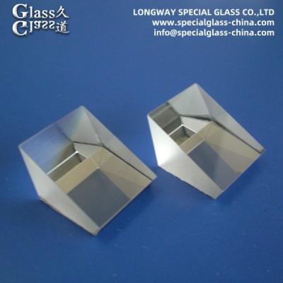 China N-Bk7 Fused Silica Optical Prism For Laser Beam Rain Bow Generator for sale