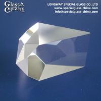 China Customized Coating Bk7 Optical Glass Prism Lenses For Telescopes for sale