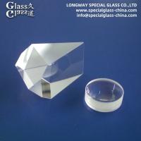 China OEM Fused Silica Glass Optical Prism Lenses For Laser Cutting Machine for sale