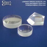 China OEM Fused Silica Glass Optical Prism Lenses For Laser Cutting Machine for sale