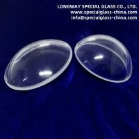 China OEM Bk7 JGS1 JGS2 Optical Glass Dome Lenses For Camera And CCTV for sale