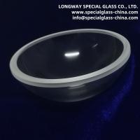 China Custom High Clarity Optical Glass Dome Lens For Suveillance System for sale