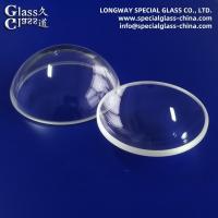 China Transparent Optical Dome Lens For Security Camera / Microscope / Telescope for sale