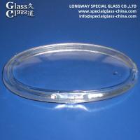 China Durable Molded Soda Lime Glass Light Cover For Headlight Lamp Cover for sale