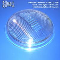 China Durable Molded Borosilicate Light Cover For Underwater Lamp for sale