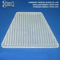 China Pressed Sandblasting Soda Lime Glass Light Cover Led Light Lens Cover for sale