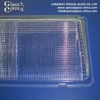 China Borosilicate Glass Light Cover For Industrial Light Resisting High Temperature for sale