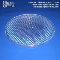China Pressed Borosilicate Glass Lens Diffuse Light Spotlight Lens Cover Modern Design for sale