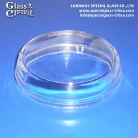 China Custom Thermal Resistant Lamp Lens Cover From Borosilicate Glass for sale