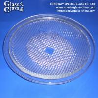China Custom Molded Boroslicate Glass lamp Cover For Led Street Light for sale