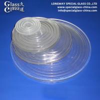 China Durable Precessed Borosilicate Fresnel Lenses For Stage Light And Traffic Signal Light for sale