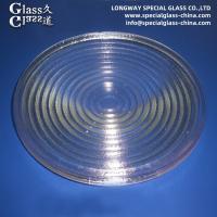 China Durable Precessed Borosilicate Fresnel Lenses For Stage Light And Traffic Signal Light for sale