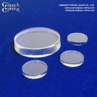 China Custom Tempered Low-E Glass Float Glass Sheet For Flashlight Lens for sale