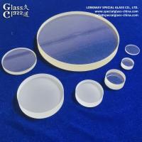 China Custom Optical  Borofloat Glass Wafer For Electronic Components for sale