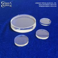 China Optical Borosilicate Sight Glass and Window Lenses High Transmission Over 90% for sale