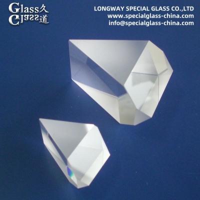China OEM Fused Silica Glass Optical Prism Lenses For Medical Equipment for sale