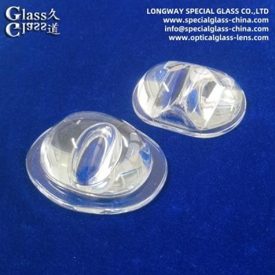 China Durable Polishing High Power Led Glass Lenses From Borosilicate Glass 3.3 for sale