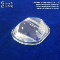 China Polished Surface Optical Borosilicate Glass Lens High Bay Light Lens High Clarity for sale