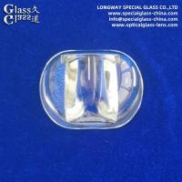 China Polished Surface Optical Borosilicate Glass Lens High Bay Light Lens High Clarity for sale