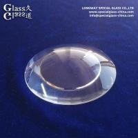 China Durable Ultra Clear Borosilicate Glass Lens For Tunnel Lighting for sale