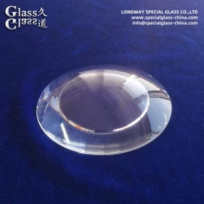 China Durable Ultra Clear Borosilicate Glass Lens For Tunnel Lighting for sale