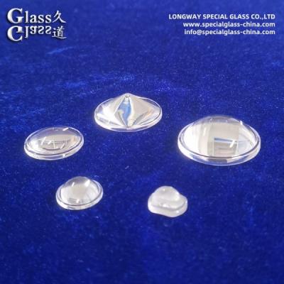China Durable Borosilicate Glass LED Aspheric Lenses for High-Intensity Curing Applications for sale