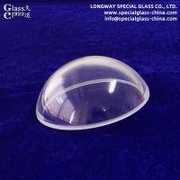China High-Pressure Silica Glass Optical Dome Lens for Submersible Camera Housings for sale