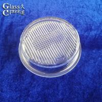 China Durable Molded Textured Glass Light Shade for Outdoor Fixtures for sale