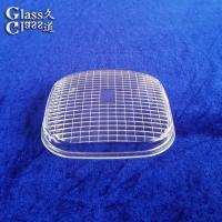 China Durable Molded Textured Glass Light Shade for Outdoor Fixtures for sale