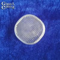 China Durable Molded Textured Glass Light Shade for Outdoor Fixtures for sale