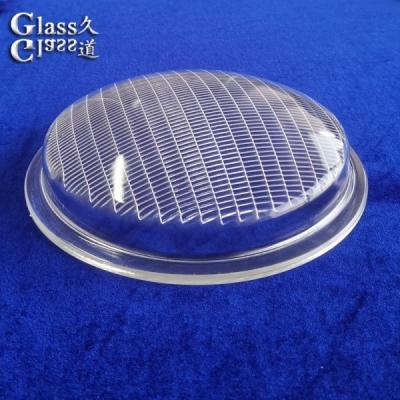 China High Quality Molded Borosilicate Glass Diffusion Light Shade Cover for sale