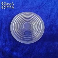 China Molded Borosilicate Fresenel Glass Lens For Solar Energy Concentration for sale
