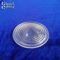 China Molded Borosilicate Fresenel Glass Lens For Solar Energy Concentration for sale
