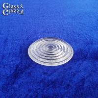 China Customize Borosilicate Glass Fresnel Lens For Beam Shaping And Light Extraction for sale