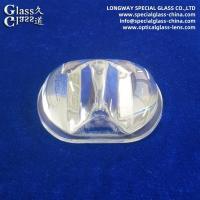 China High-temperature Resistant Industrial LED Lighting Borosilicate Glass Led Lens for sale