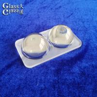 China High-temperature Resistant Industrial LED Lighting Borosilicate Glass Led Lens for sale