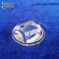 China High-temperature Resistant Industrial LED Lighting Borosilicate Glass Led Lens for sale