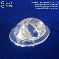 China Durable Borosilicate Glass 3.3 Cob Led Glass Lens For Outdoor Lighting for sale