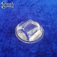 China Durable Borosilicate Glass 3.3 Cob Led Glass Lens For Outdoor Lighting for sale