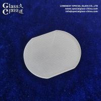 China Custom Optically Finishing Flat Borosilicate Glass Lens With Linear Surface for sale