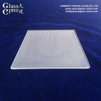 China Custom Optically Finishing Flat Borosilicate Glass Lens With Linear Surface for sale