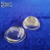 China OEM Clear Borosilicate Glass Cob Led Lenses For Street Light Lamp for sale
