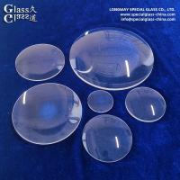 China OEM BK7 Optical spherical convex magnifying glass lens with AR coating for sale