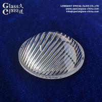 China Scratch Resistance Optical Pyrex 3.3 Glass Cover Lens For Led Light Lens for sale